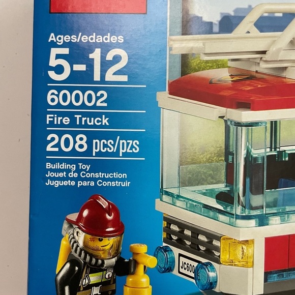 Lego | Toys | Legos Fire Truck Car People Building Blocks Toy Retired ...
